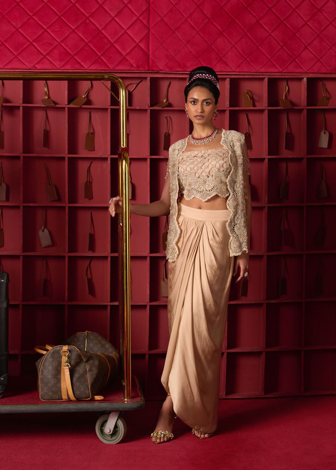 COLETTE SKIRT SET – Anushkaa Bajaj